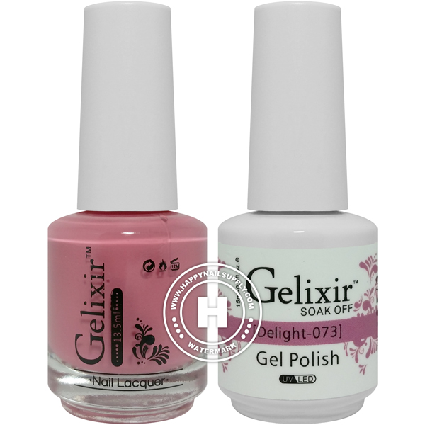Gelixir Soak Off Gel Polish - Delight 0.5oz 2/Pack