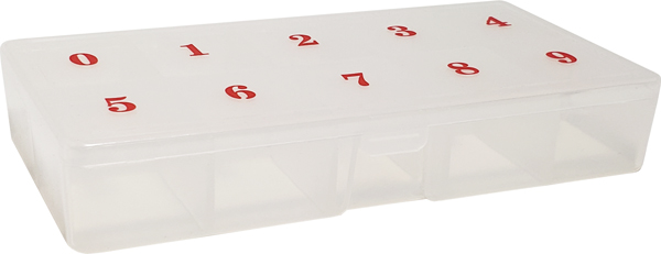 Empty Soft Plastic Tip Box Small