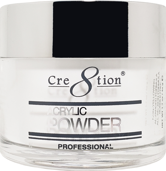 Cre8tion Acrylic Powder - Soft White 1.7oz