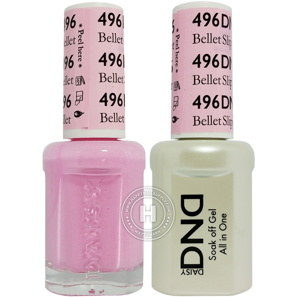 DND Duo - Bellet Slipper - Gel & Matching Nail Polish # 496
